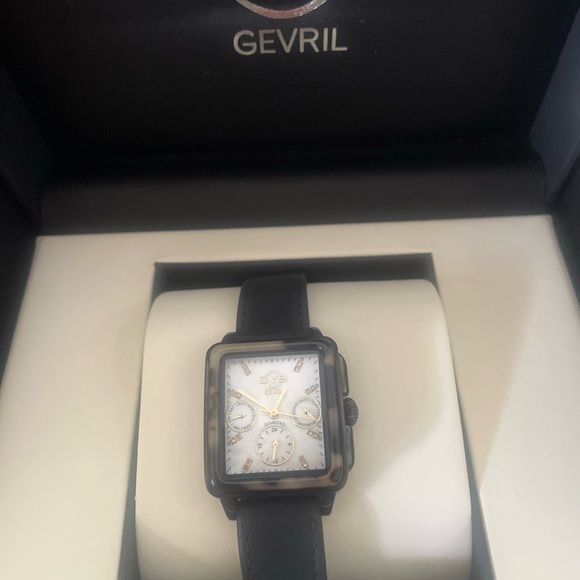 Gevril | Jewelry | Ladies Gevril Gv2 Bari Tortoise 3mm Stainless Steel ...